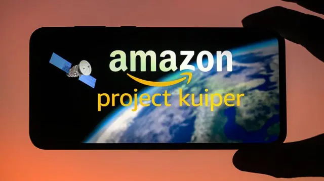 Kuiper internet satellites: Amazon launch Kuiper satellites to rival ...