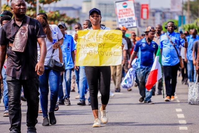 NLC protest update: Todays protest in Nigeria over minimum wage hold in ...