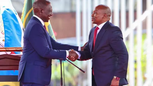 Kithure Kindiki sworn-in: Who be Kenya new deputy president and im wife ...