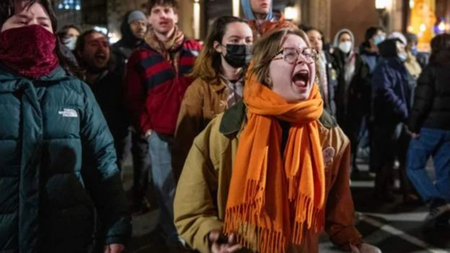 Israel Gaza war: Why America university students dey protest - BBC News ...