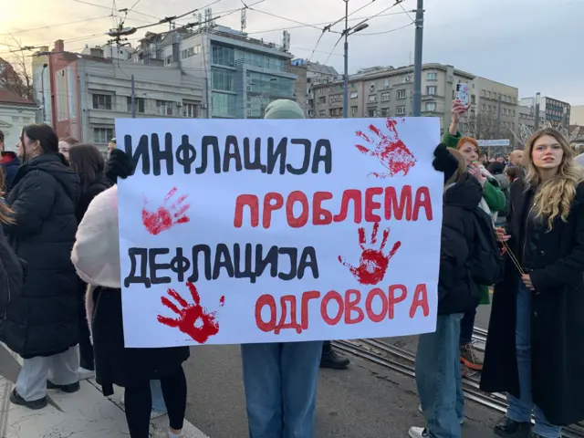 Protesti u Srbiji: Stala Slavija u Beogradu, blokada i u Nišu - BBC ...