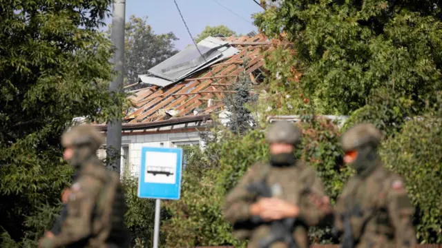 Rosyjskie drony zestrzelone nad Polską - BBC News Polska