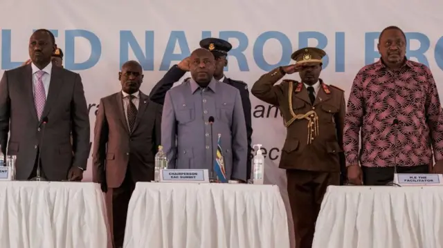 DR Congo: Ibiganiro vya Nairobi vyongeye gutanguzwa M23 itatumiwe - BBC ...