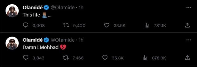 Mohbad burial: Family confirm singer Mohbad death as Olamide, Tacha, odas react - BBC News Pidgin