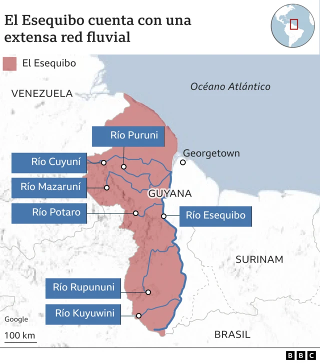 Venezuela-Guyana: qué riquezas hay en el Esequibo, el territorio que se disputan ambos países ...