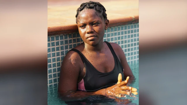 Regina Johnson: Physically challenged swimmer wey dey inspire odas, represent for Paralympics ...