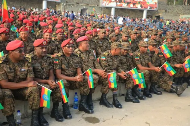 127ኛው የአድዋ ድል በዓል አከባበር በምስል - BBC News አማርኛ