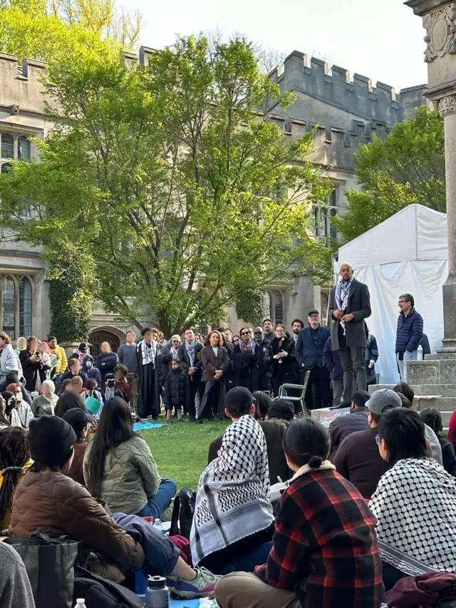 Zanga-zanga kan Gaza: 'Jami'armu na cin gajiyar kashe-kashen da ake yi ...