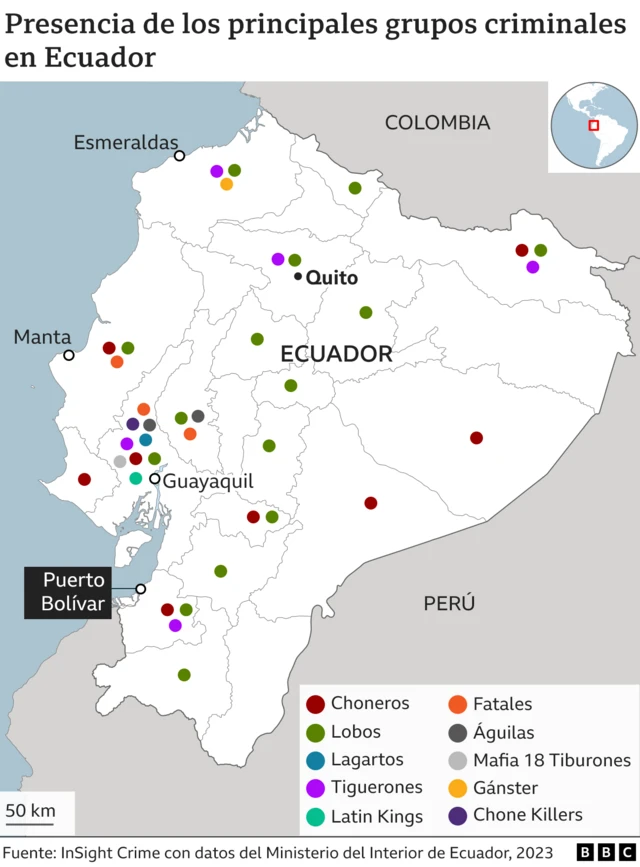 Ecuador: 4 gráficos que muestran la extensión y el impacto de las ...