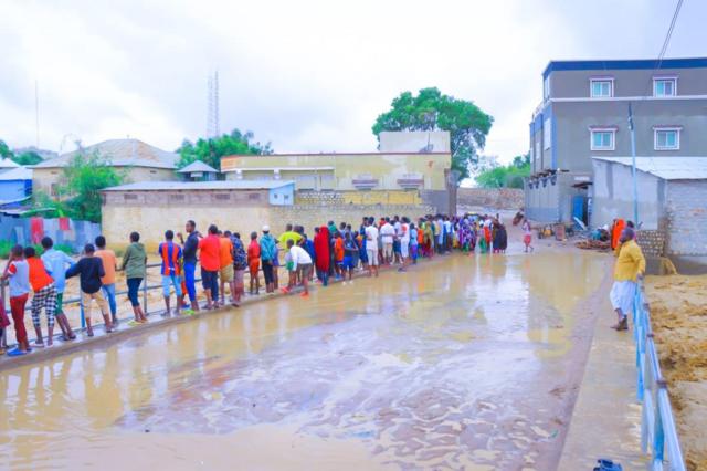 Sawirro: Saameynta fatahaadaha Baydhabo - BBC News Somali