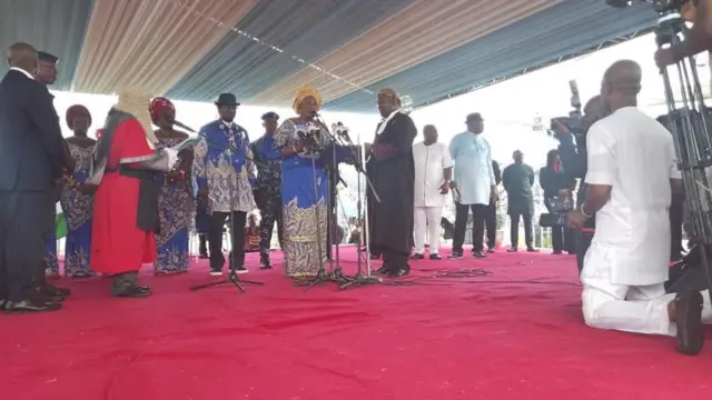 Nigeria presidential inauguration 2023 live as e happun - BBC News Pidgin