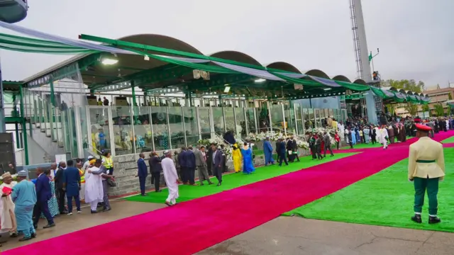 Nigeria presidential inauguration 2023 live as e happun - BBC News Pidgin
