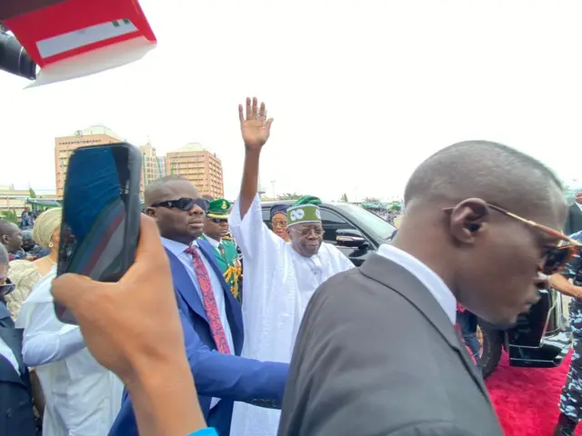 Nigeria presidential inauguration 2023 live as e happun - BBC News Pidgin