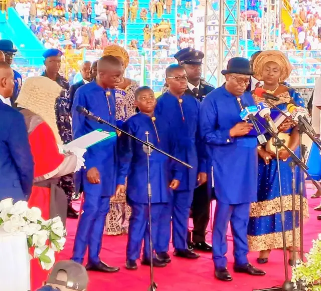 Nigeria presidential inauguration 2023 live as e happun - BBC News Pidgin