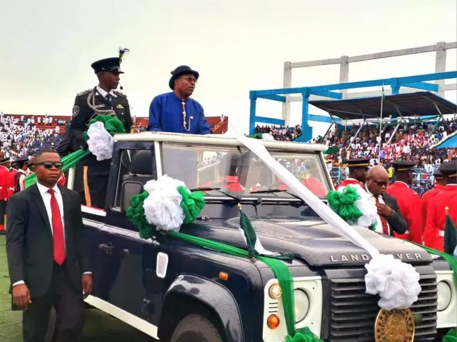 Nigeria presidential inauguration 2023 live as e happun - BBC News Pidgin