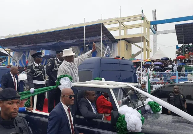 Nigeria presidential inauguration 2023 live as e happun - BBC News Pidgin