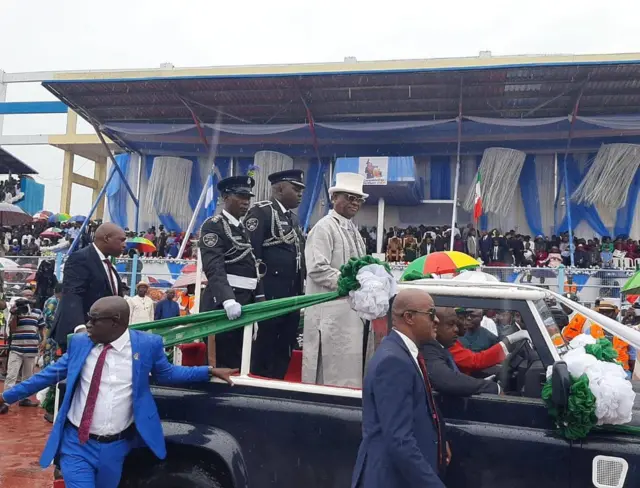 Nigeria presidential inauguration 2023 live as e happun - BBC News Pidgin