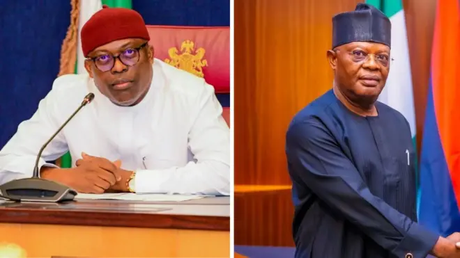 Fubara make public appearance: Jonathan, Soyinka, odas pressure Tinubu to cancel State of ...