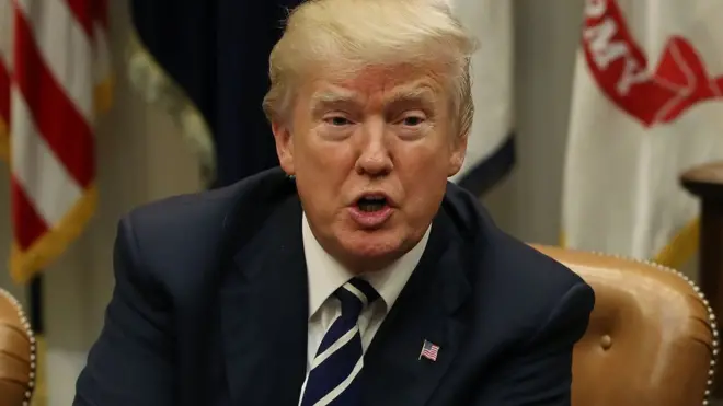 US President Donald Trump