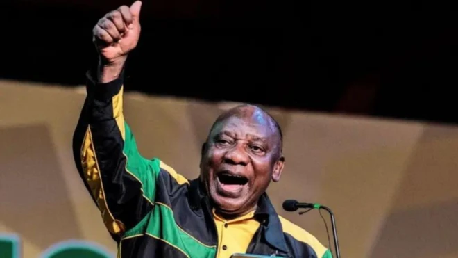 Cabinet of South Africa 2024: South Africa president Cyril Ramaphosa swear-in Paul Mashatile ...