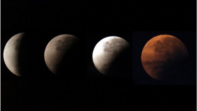 Super Blue Moon: Fenomena bulan langka memukau warga dunia - BBC News ...
