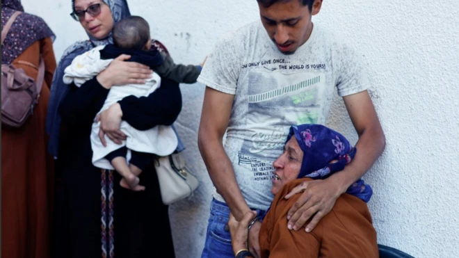 Israel - Hamás | “Es la octava vez que tenemos que desplazarnos”: el ...