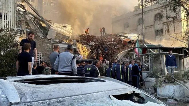 イスラエルがシリアの軍事拠点を空爆、18人死亡 シリア保健相が発表 Bbcニュース