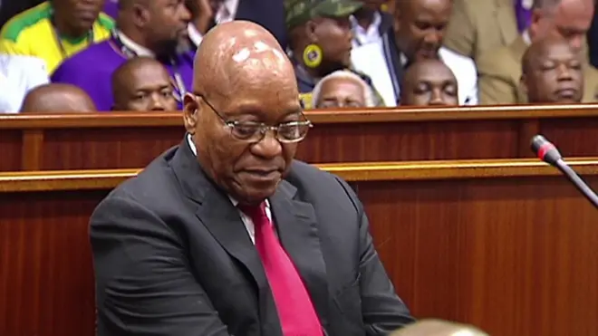 Jacob Zuma: ' je ne suis pas le roi de la corruption' - BBC News Afrique