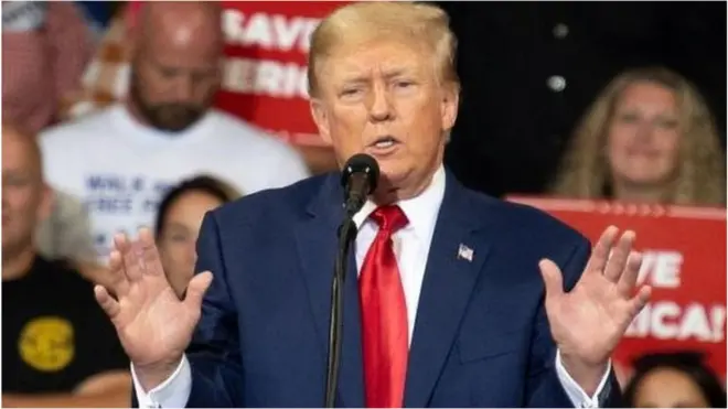トランプ氏、憲法の「終了」を主張 米政府は非難 Bbcニュース