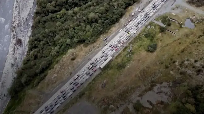 Rusija i Ukrajina: Moskva otvara regrutni centar na granici sa Gruzijom ...