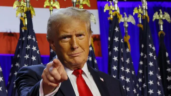 Trump menang pemilu presiden AS, akankah picu perang dagang baru? - BBC News Indonesia