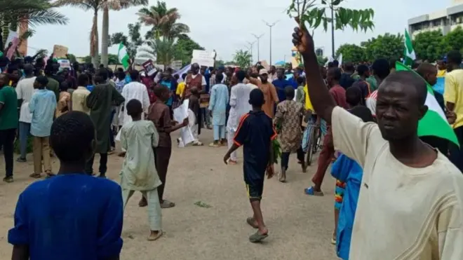 Protest in Nigeria: End bad government protest show anger and hunger ...