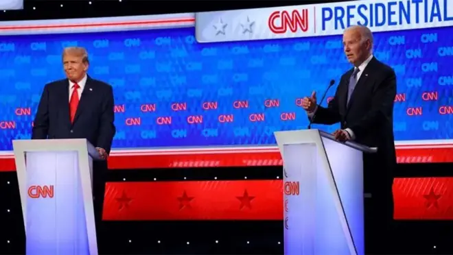 【米大統領選2024】バイデン氏とトランプ氏、テレビ討論会後初の演説で何を主張したのか Bbcニュース