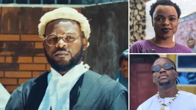 Bobrisky no sleep outside prison like Very Dark Man claim but e enjoy ...