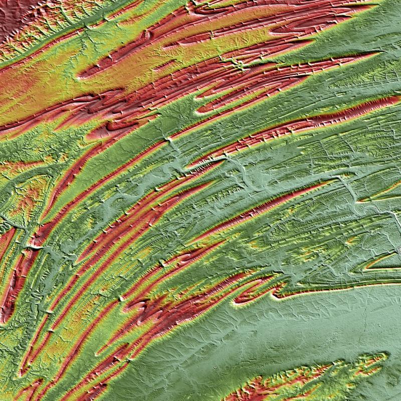 El espectacular mapa en 3D que muestra la superficie de la Tierra como nunca la habías visto ...