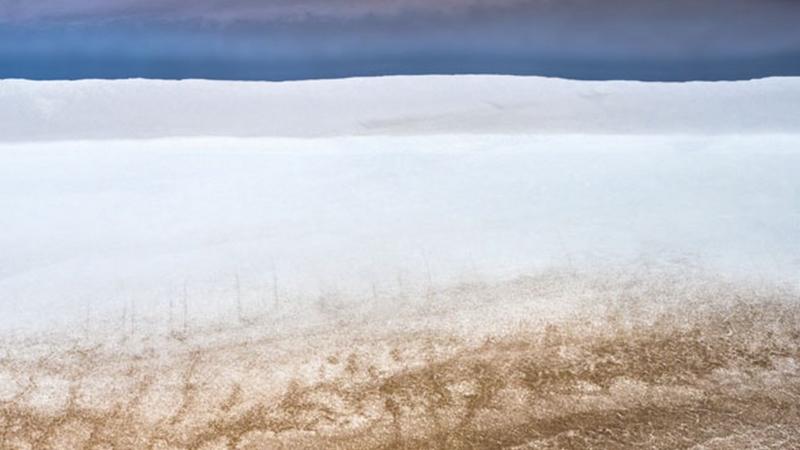 Sensacionales imágenes aéreas del alucinante lago Eyre de Australia ...