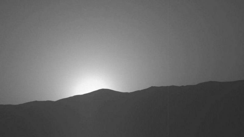 Nasa divulga imagens do pôr do sol em Marte - BBC News Brasil