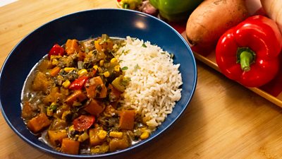 Omari's Ital Rundown Recipe - CBBC - BBC