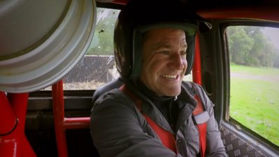 Steve has a run in with Predator X - CBBC - BBC