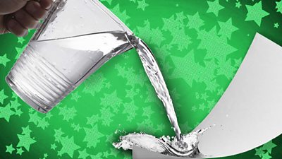 Make your own waterproof paper - CBBC - BBC