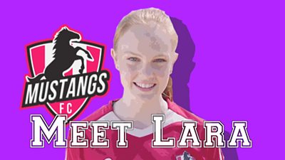 Meet Mustangs FC's Ruby - CBBC - BBC