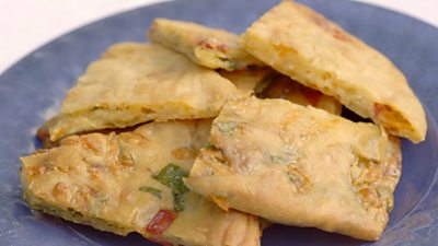 Ameliya’s Trinidadian Pepper Roti - CBeebies - BBC