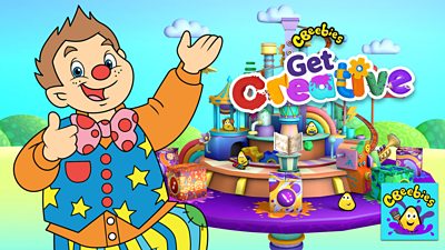 CBeebies Get Creative App - Art Apps For Kids - CBeebies - BBC