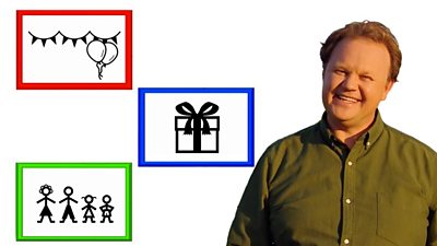 Learn Makaton signs with Justin - CBeebies - BBC