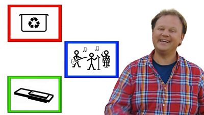 Learn Makaton signs with Justin - CBeebies - BBC