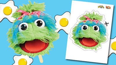 Robert the Robot Face Mask - CBeebies - BBC