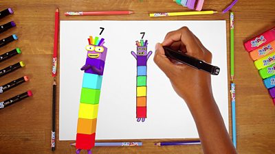 How To Draw Numberblock One - CBeebies - BBC