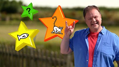 Learn Makaton with Justin Fletcher - Play the quiz to learn signs to do ...