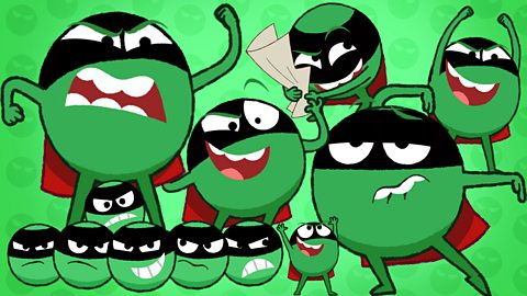 Evil Pea has taken over CBeebies - CBeebies - BBC