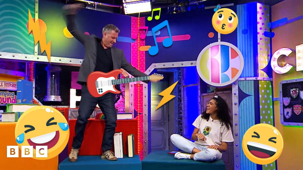 Adam Hills Plays Rockstar Detectives - CBBC